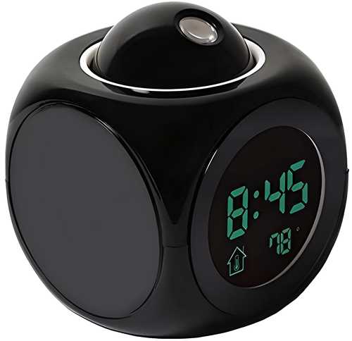 Digital LCD Talking Alarm Clock with Projector Time Display – SAHILEX Digital LCD Talking Alarm Clock with Projector Time Display – SAHILEX